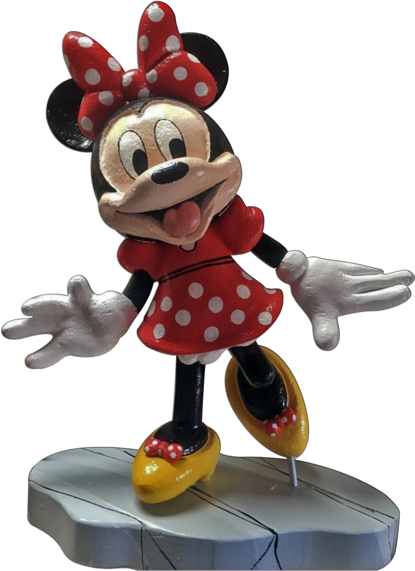 Red Minnie Mouse - Minnie Mouse (1200x1190), Png Download