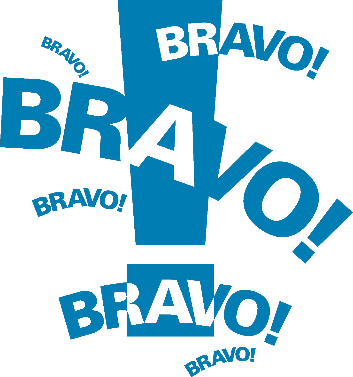 Bravo Logo Png - Poster (1458x1555), Png Download