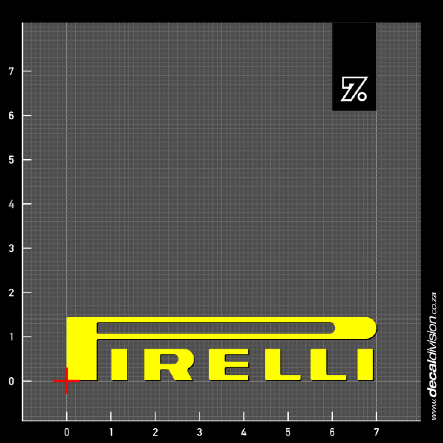 Ford Ranger Tailgate Sticker Size (2500x1500), Png Download