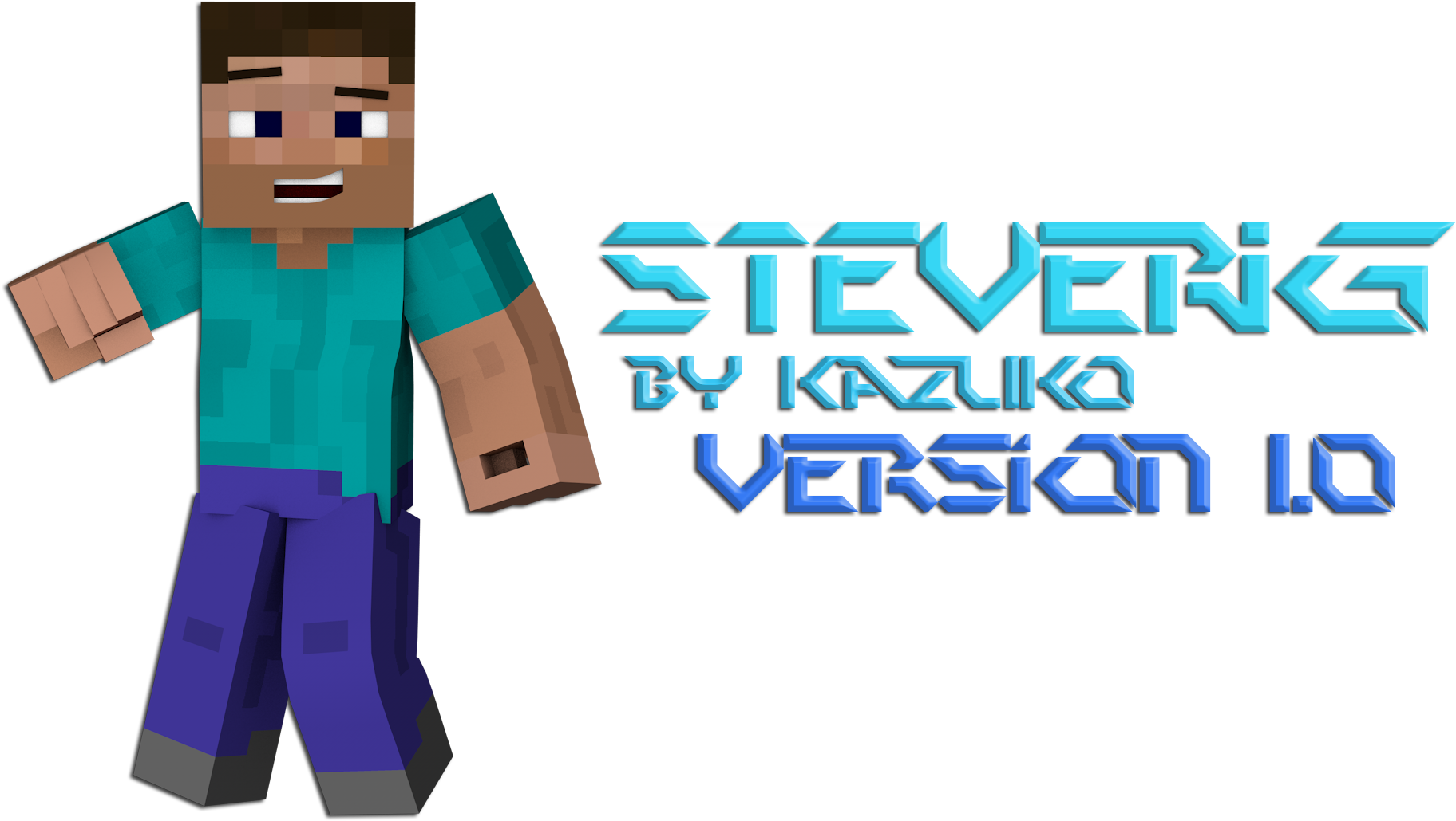 [updated] [version 3] Minecraft Model - Minecraft C4d Steve Rig ...