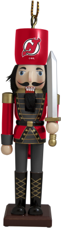 New Jersey Devils Nutcracker Ornament - Memory Company Washington ...