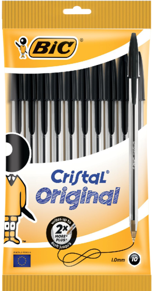 Download Bic Cristal Medium Ball Pen Pack Of - Bic Cristal Ballpoint ...