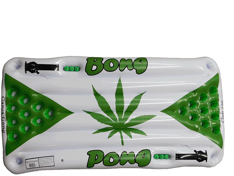 You Get The Inflatable Bong Pong Raft And 6 Weed Balls - Inflatable ...