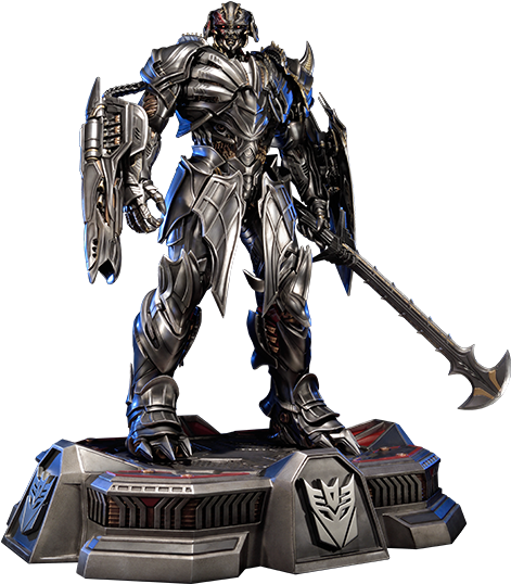Transformers - - Transformers The Last Knight Megatron (480x543), Png ...