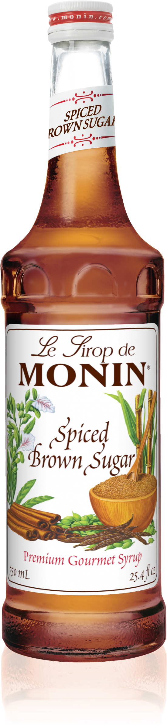 750 Ml Spiced Brown Sugar Syrup - Monin 750 Ml Premium Spiced Brown ...
