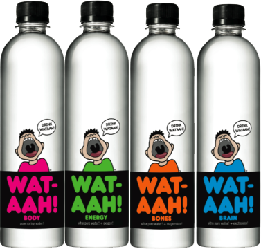 Wat-aah - Wataah Water (377x360), Png Download