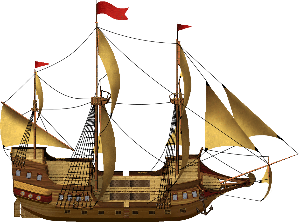 Preview - Rpg Maker Ship Sprite (1296x960), Png Download