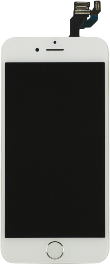 Iphone 6 White/silver Display Assembly With Front Camera - Iphone 6 ...