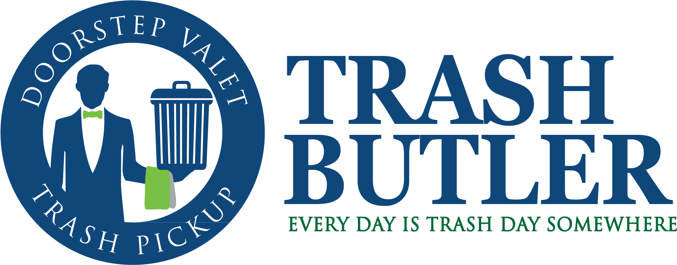 Trash Butler Logo (2376x990), Png Download