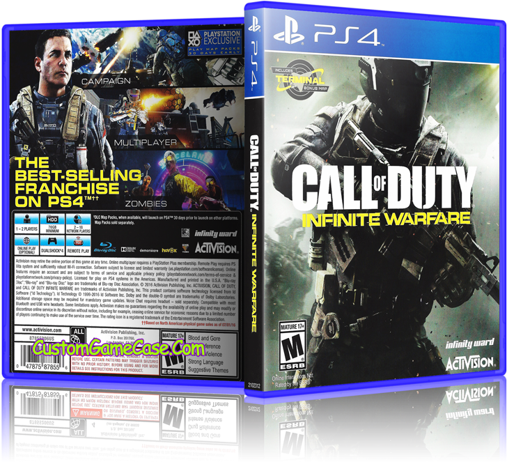 Call Of Duty Infinite Warfare (800x685), Png Download