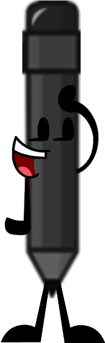 Metal Pencil - Bfdi Metal Pencil (217x682), Png Download
