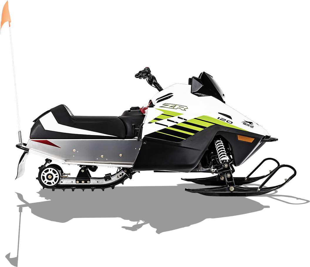 2018 Zr - Arctic Cat Zr 120 2018 (2000x966), Png Download