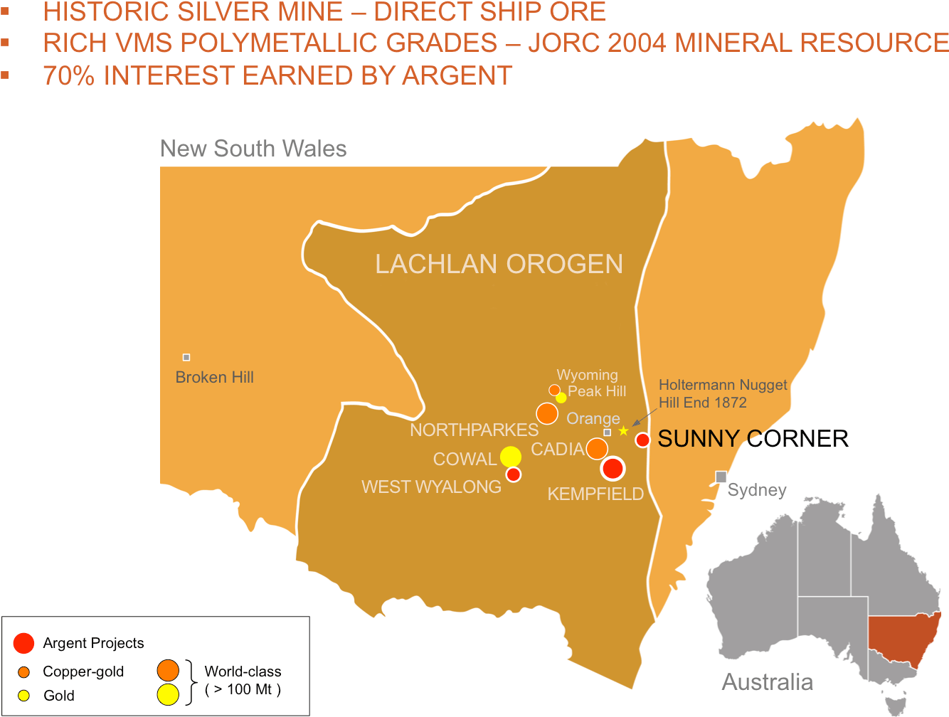 Silver Mine Overview Sunny Corner - Silver Mines In Australia ...