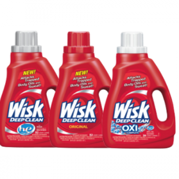 Wisk Deep Clean Original Laundry Detergent, 50 Oz Bottle (350x350), Png ...
