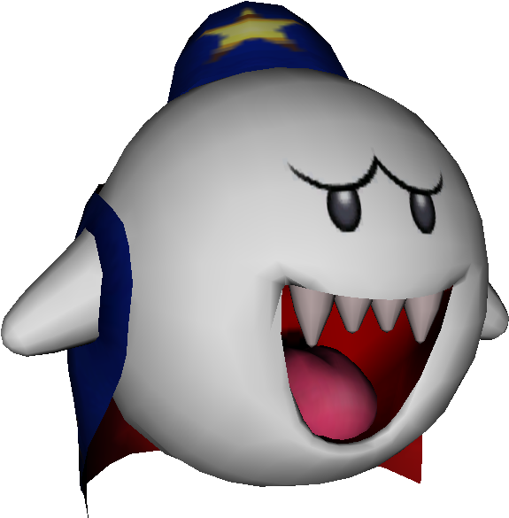 Download Zip Archive - Mario Boo Png (750x650), Png Download