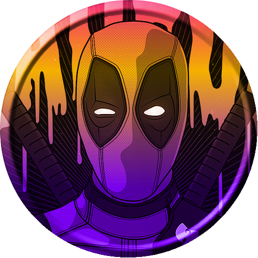 Deadpool Icon Superhero Fanart Pfp Cool Badassfreetoedi - Deadpool Skin ...
