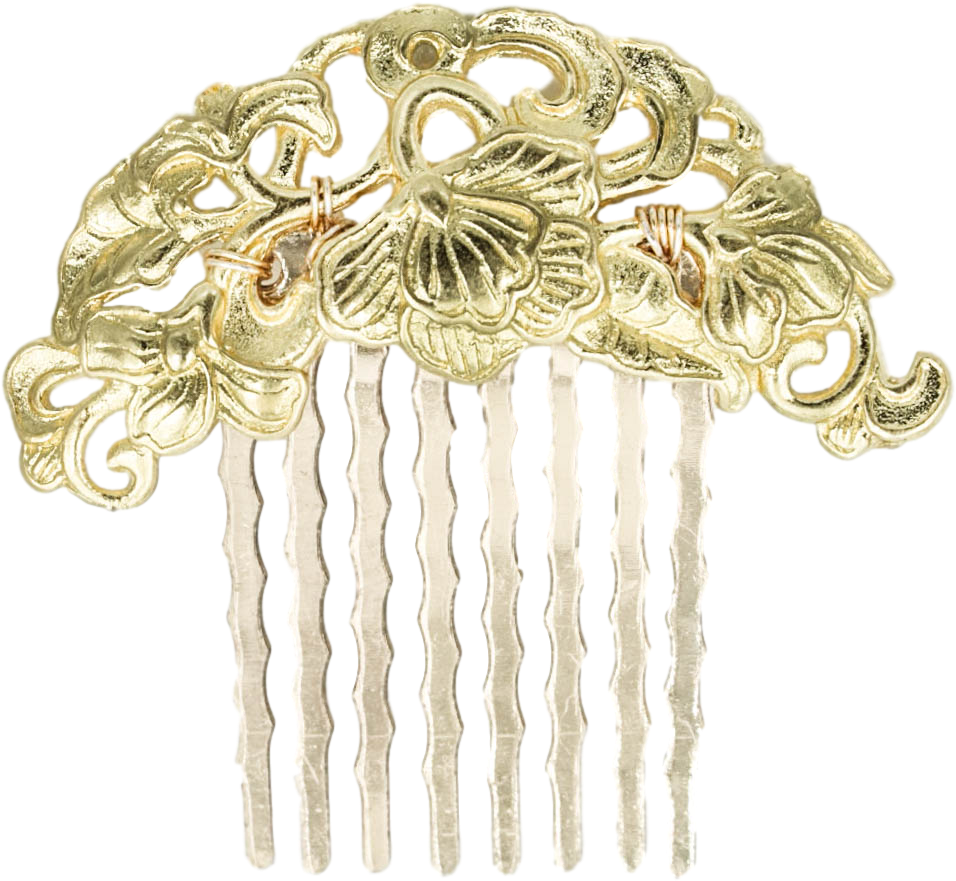 Download Tree Peony Hair Comb - Comb | Transparent PNG Download | SeekPNG