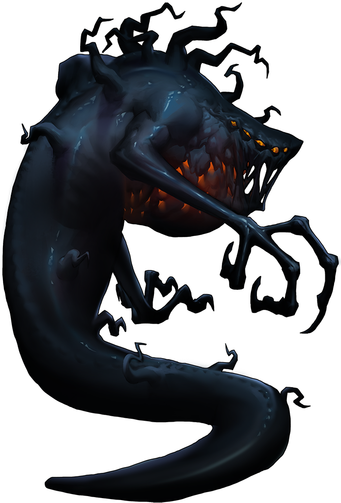 Fantasy Creatures - Shadow Monster Rpg (720x1061), Png Download