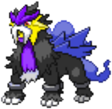 Leader Entei - Entei Sprite (420x420), Png Download