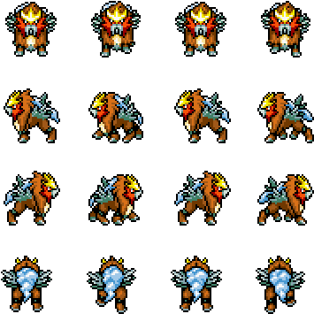 Download That's Entei From Mystery Dungeon - Spriters Resource ...