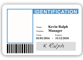 Customized Facebook Id Card School Student Photo Id - University ...