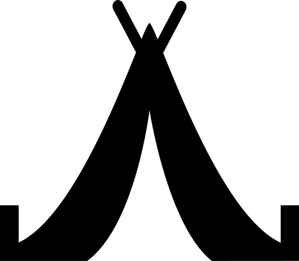 Png File - Camp Vector Png (980x856), Png Download