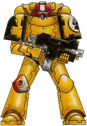 Pre Heresy Imperial Fists Colour Scheme - Imperial Fists (333x480), Png ...