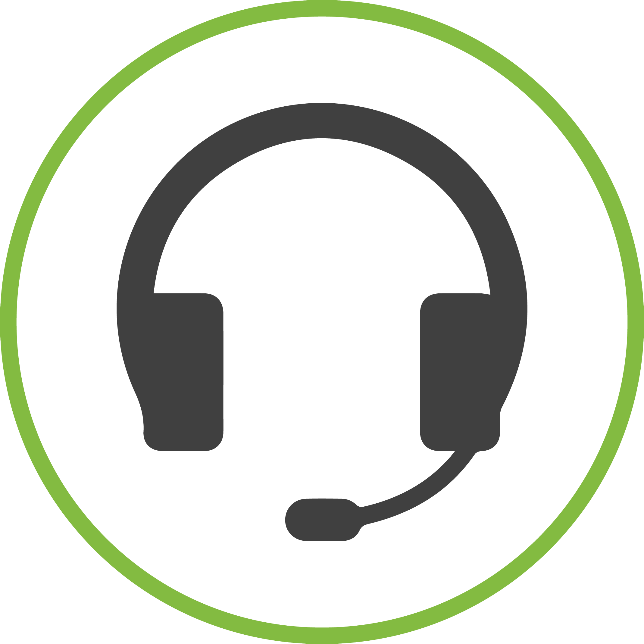 Phone Headset Icon - Customer Support Headset Icon Png (2138x2138), Png ...
