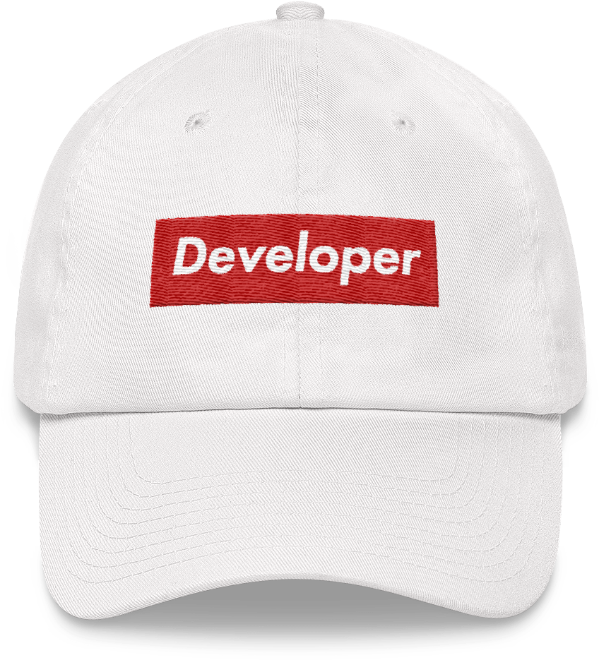 Supreme Developer Dad Hat Dvlpr Apparel - Baseball Cap (1000x1000), Png ...
