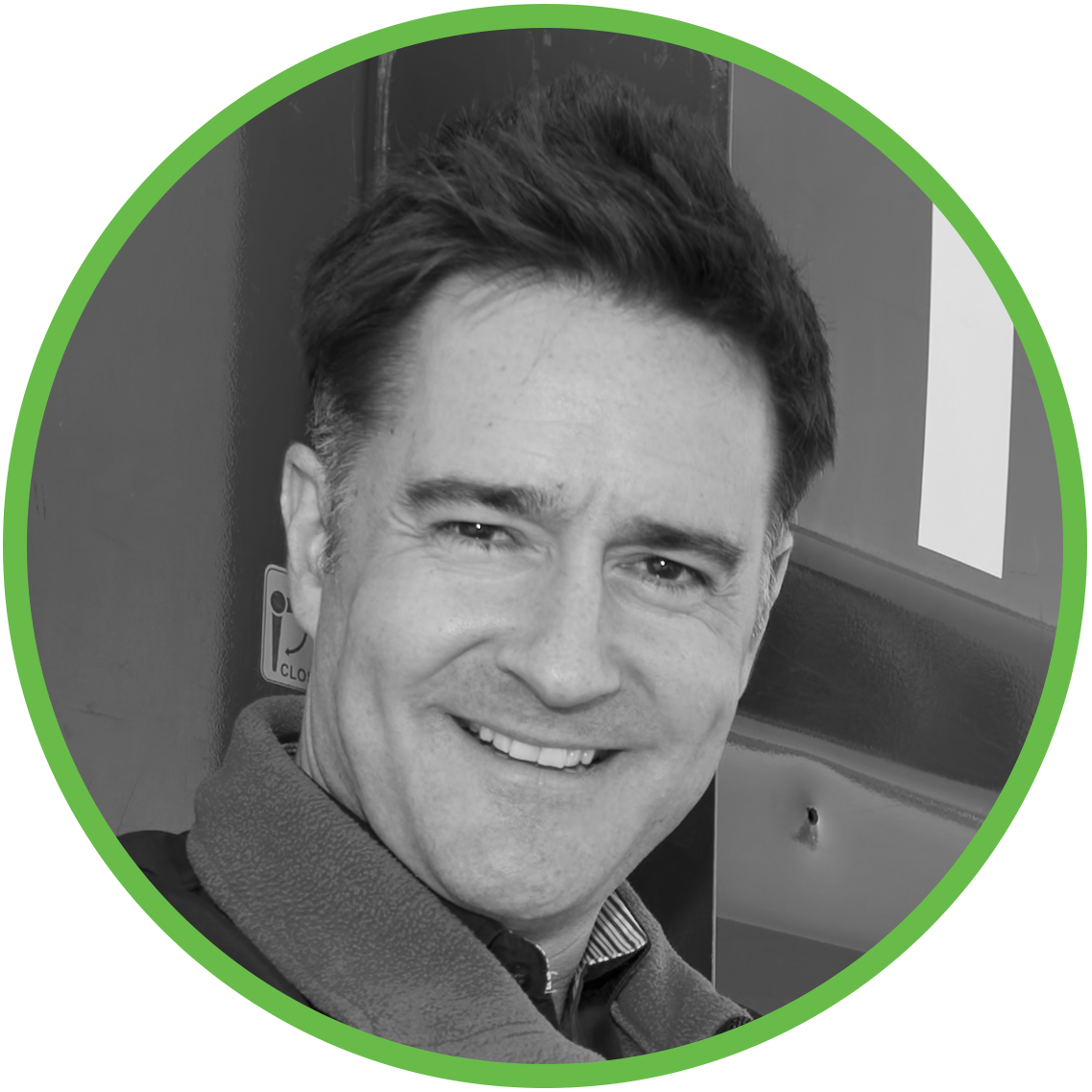 Brian Circle Border - Brian Scudamore (1137x1137), Png Download