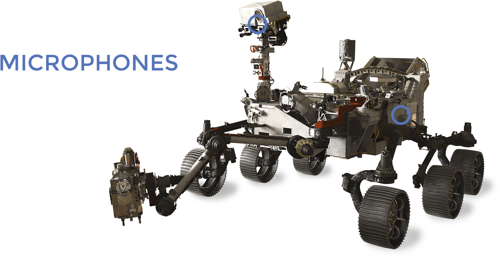 Mars 2020 Rover - Military Robot (2500x1406), Png Download