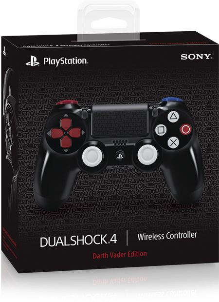 Star Wars Ps4 Controller Darth Vader - Sony Dualshock 4 Controller ...