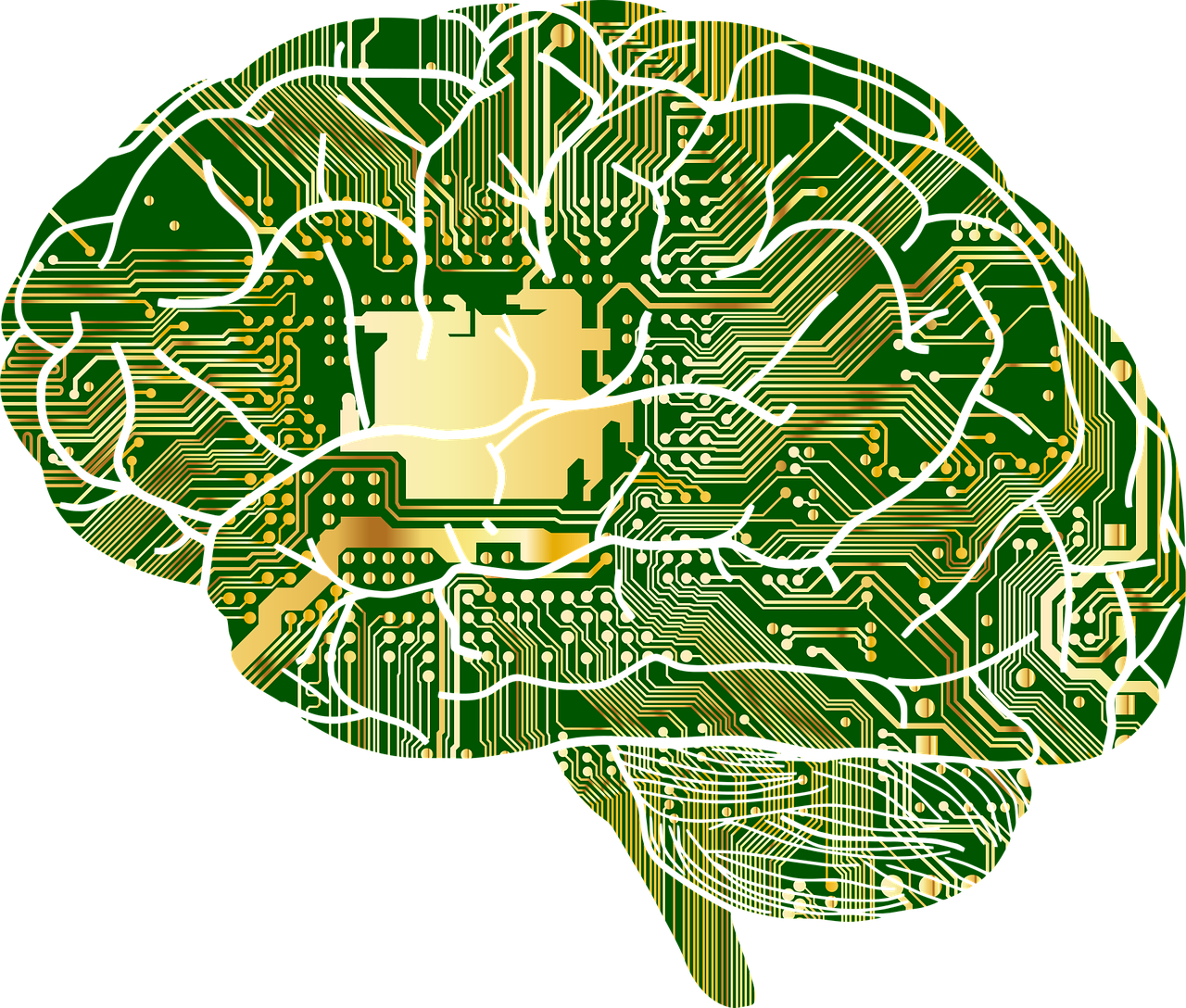 Computational Thinking Decomposition - Brain And Computer Png (847x720 ...