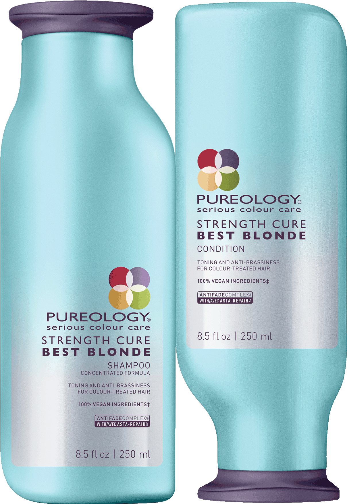 Pureology Strength Cure Best Blonde Purple Shampoo - Pureology Clean ...