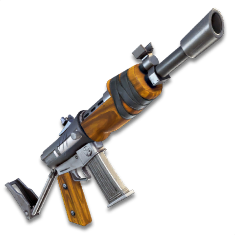 Assault Rifle Ak47 - Burst Ar Fortnite (480x480), Png Download