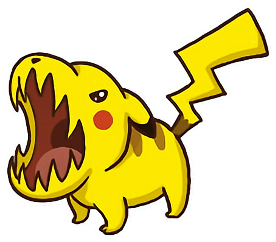 Download Angry Demonic Pokemon Pikachu Freetoedit - Pikachu Pokemon ...