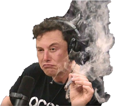 Download Adobe 20181003 - Elon Musk Smoking A Joint | Transparent PNG ...
