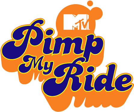 Pimp My Ride - Mtv Pimp My Ride Logo (547x477), Png Download
