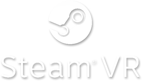 Steamvr Logo - Steam Vr Logo Black (500x299), Png Download