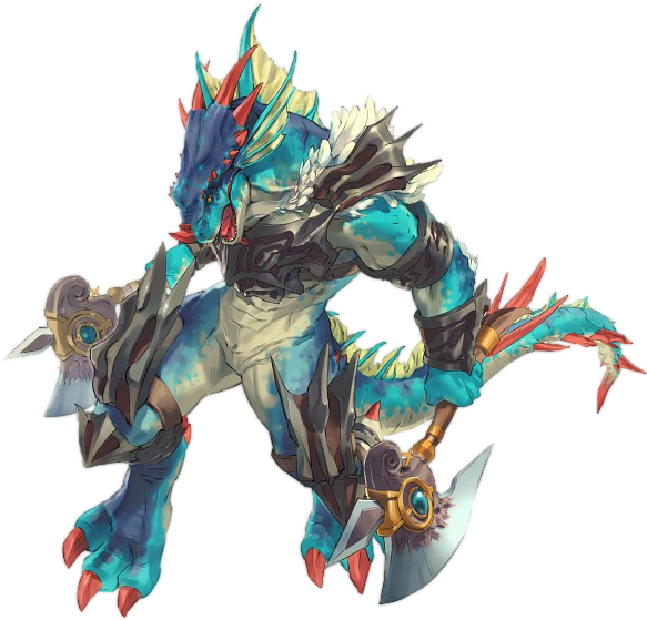 Download Aeon Calcos - Soul Calibur 5 Lizardman Aeon | Transparent PNG ...