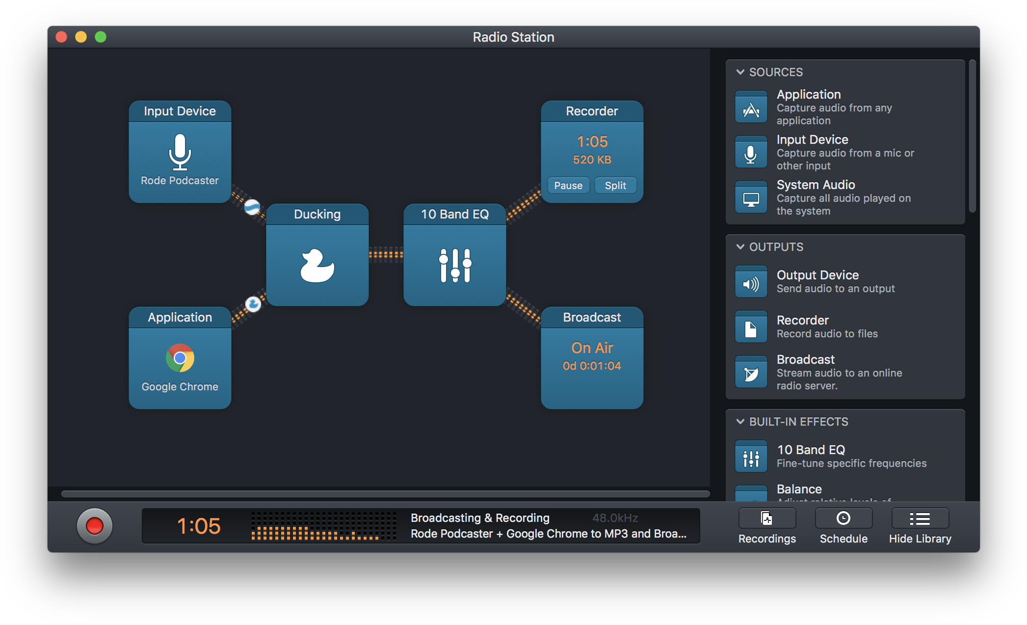 For Example, You Can Broadcast To Your Radio Station, - Sound Recording ...