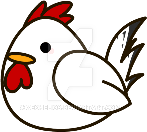 Download Drawn Chicken Cute Chibi - Chicken Chibi | Transparent PNG ...