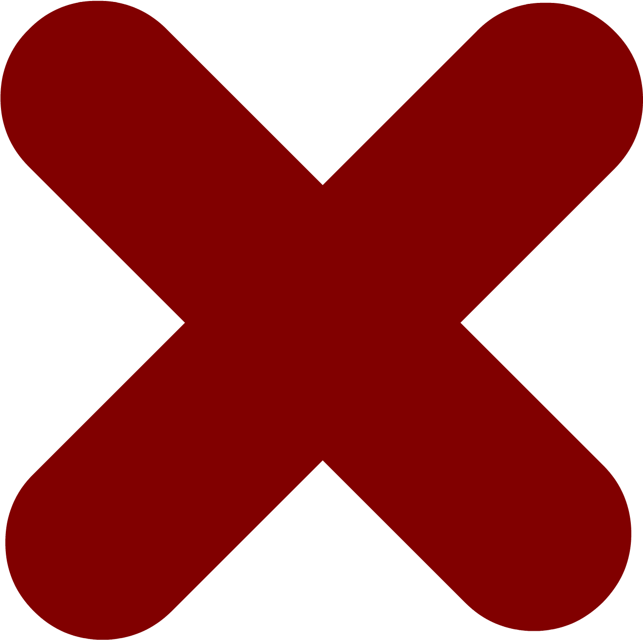 No - Remove Item Icon Png (1584x1584), Png Download