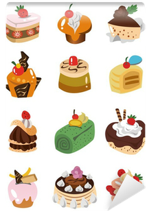 Dulces Y Pasteles Dibujos (400x400), Png Download