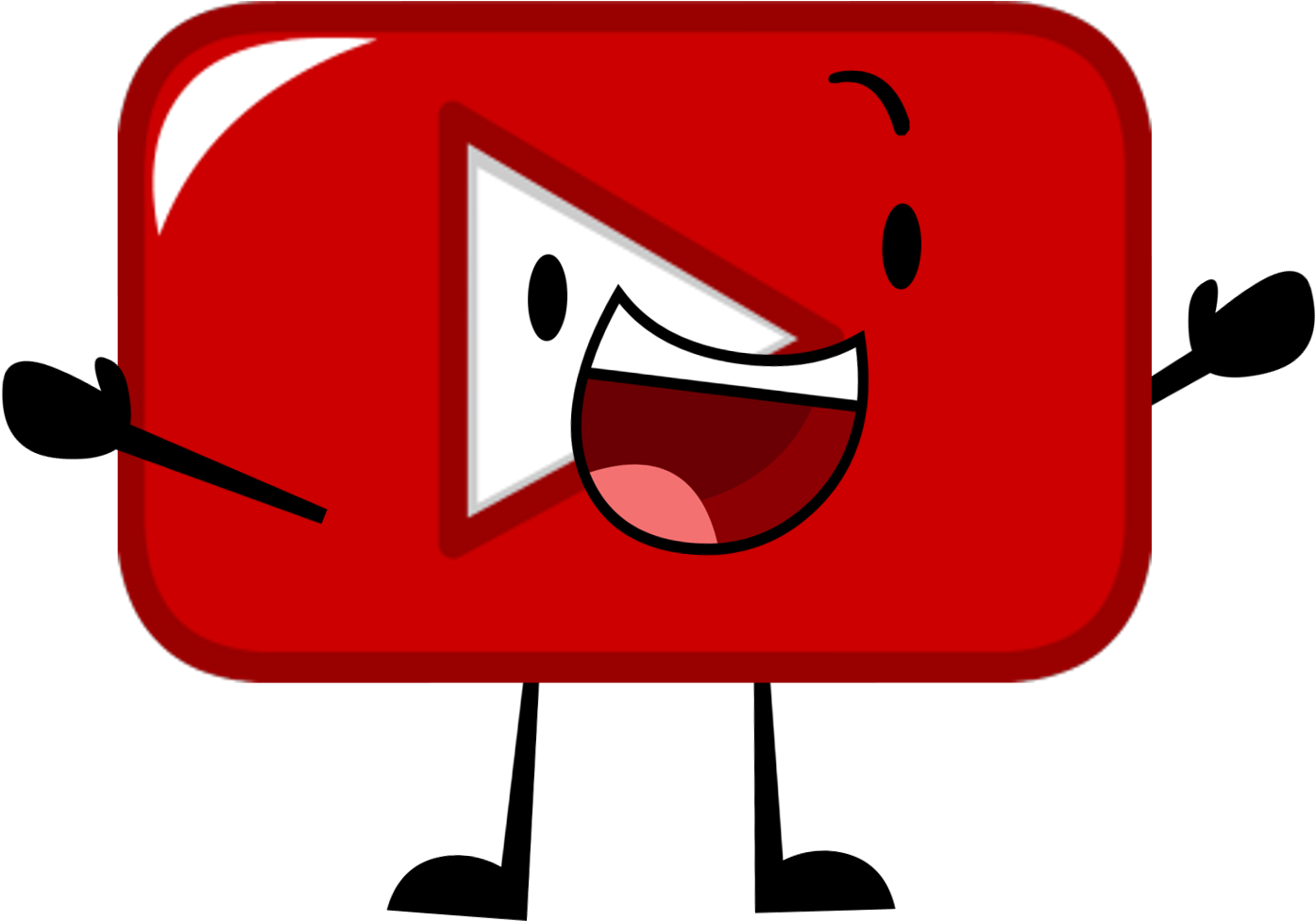 Youtube Logo - Bfdi Block (1440x976), Png Download