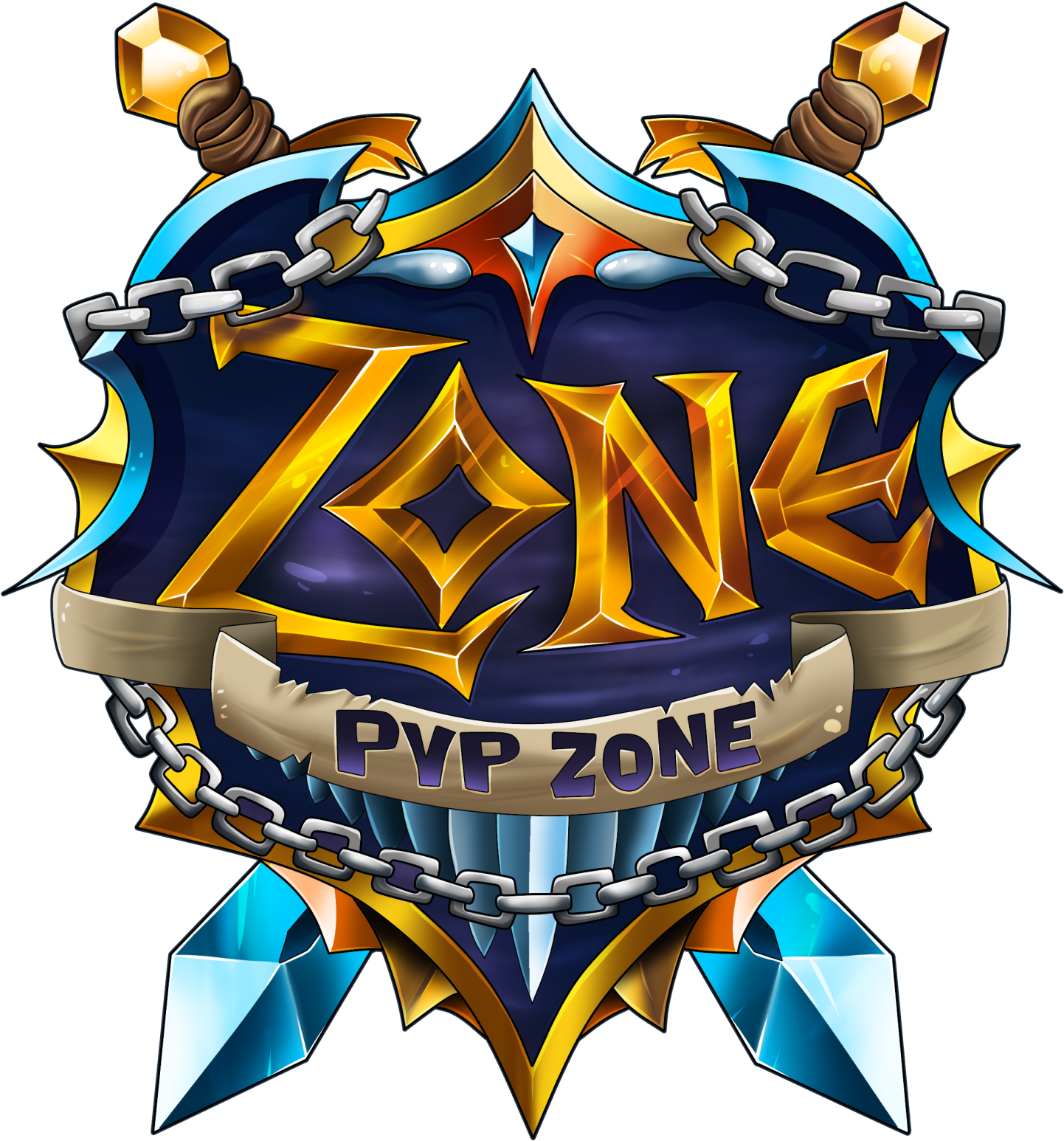 Download Minecraft Icons - Minecraft Pvp Server Logo | Transparent PNG ...