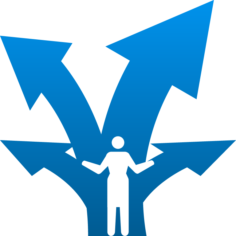 Career Icon Png Download - Career Growth Icon Blue (768x768), Png Download