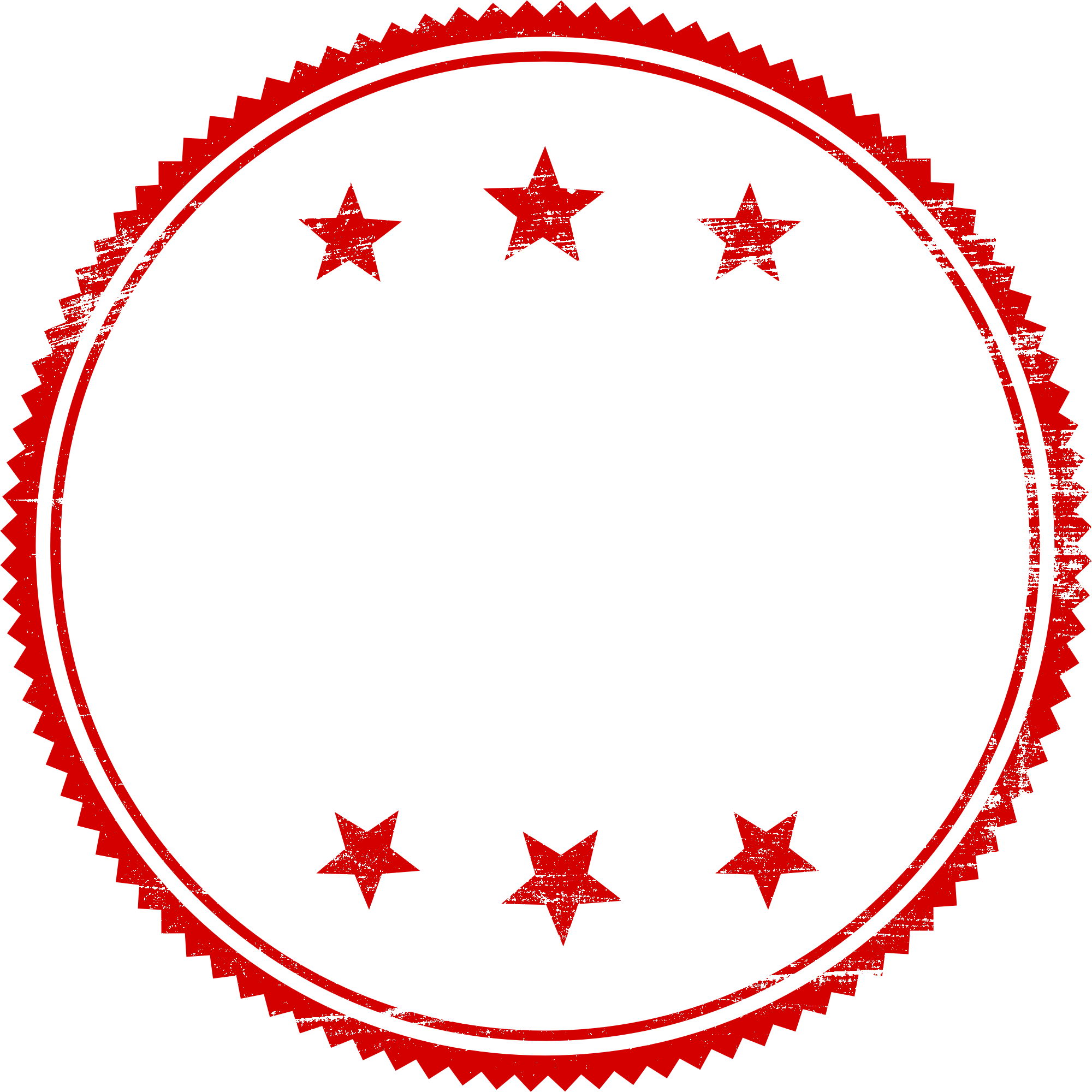 20 Red Empty Stamp Vector - New Stamp Png (2000x2000), Png Download