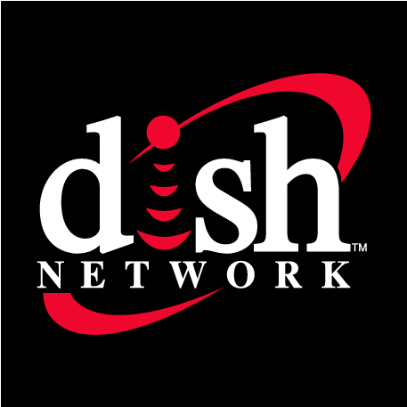 Dish Network White Logo (478x478), Png Download