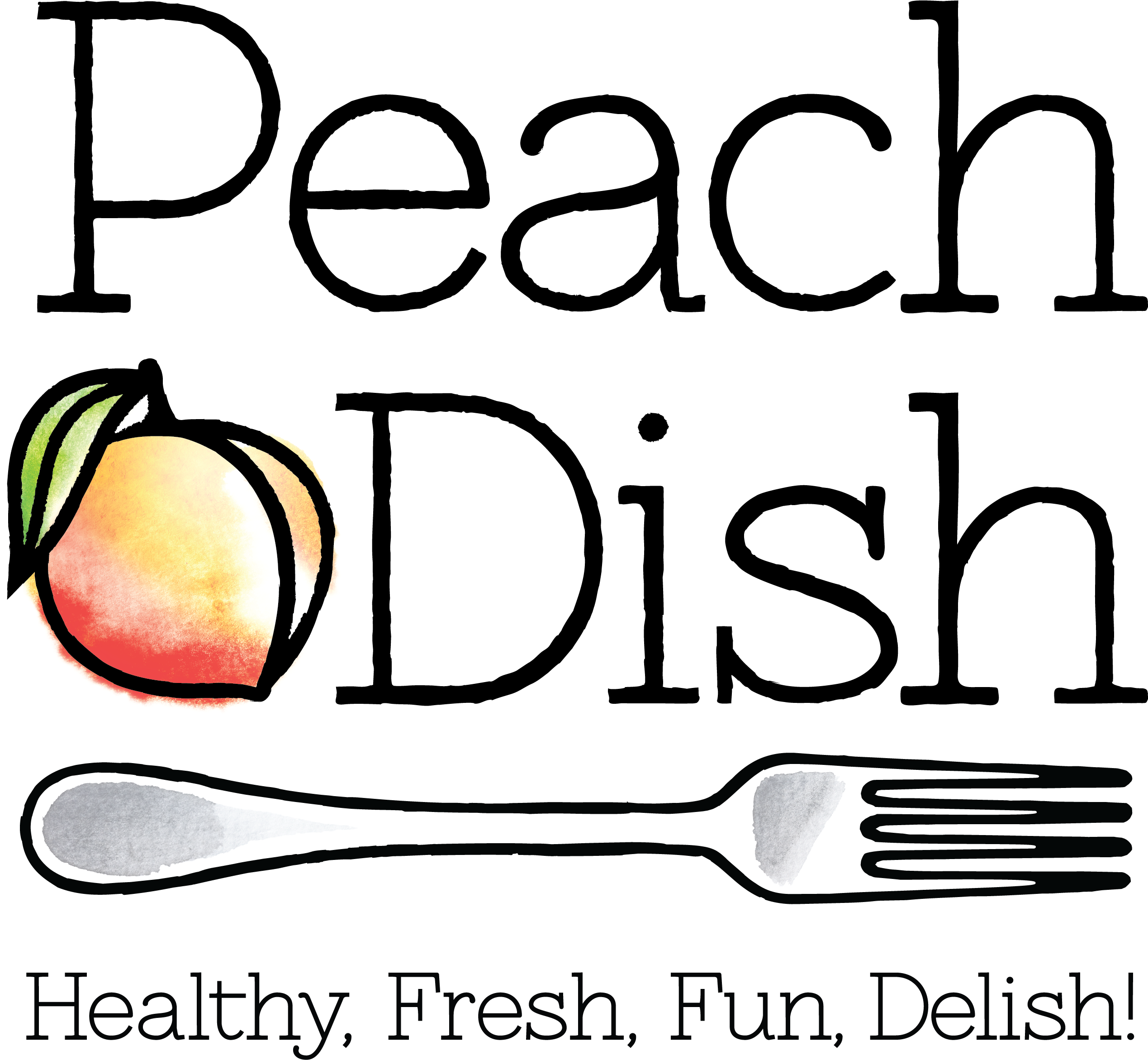 Peach Dish Logo (3500x3274), Png Download